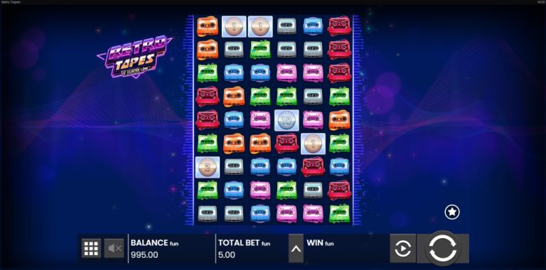 Play Retro Tapes Slot Demo by Push Gaming