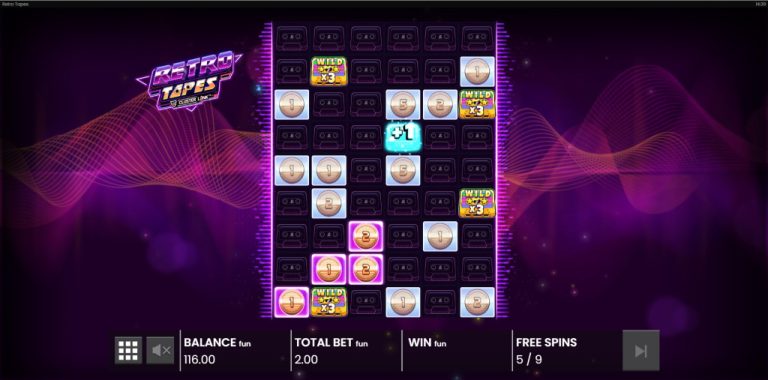 Play Retro Tapes Slot Demo by Push Gaming